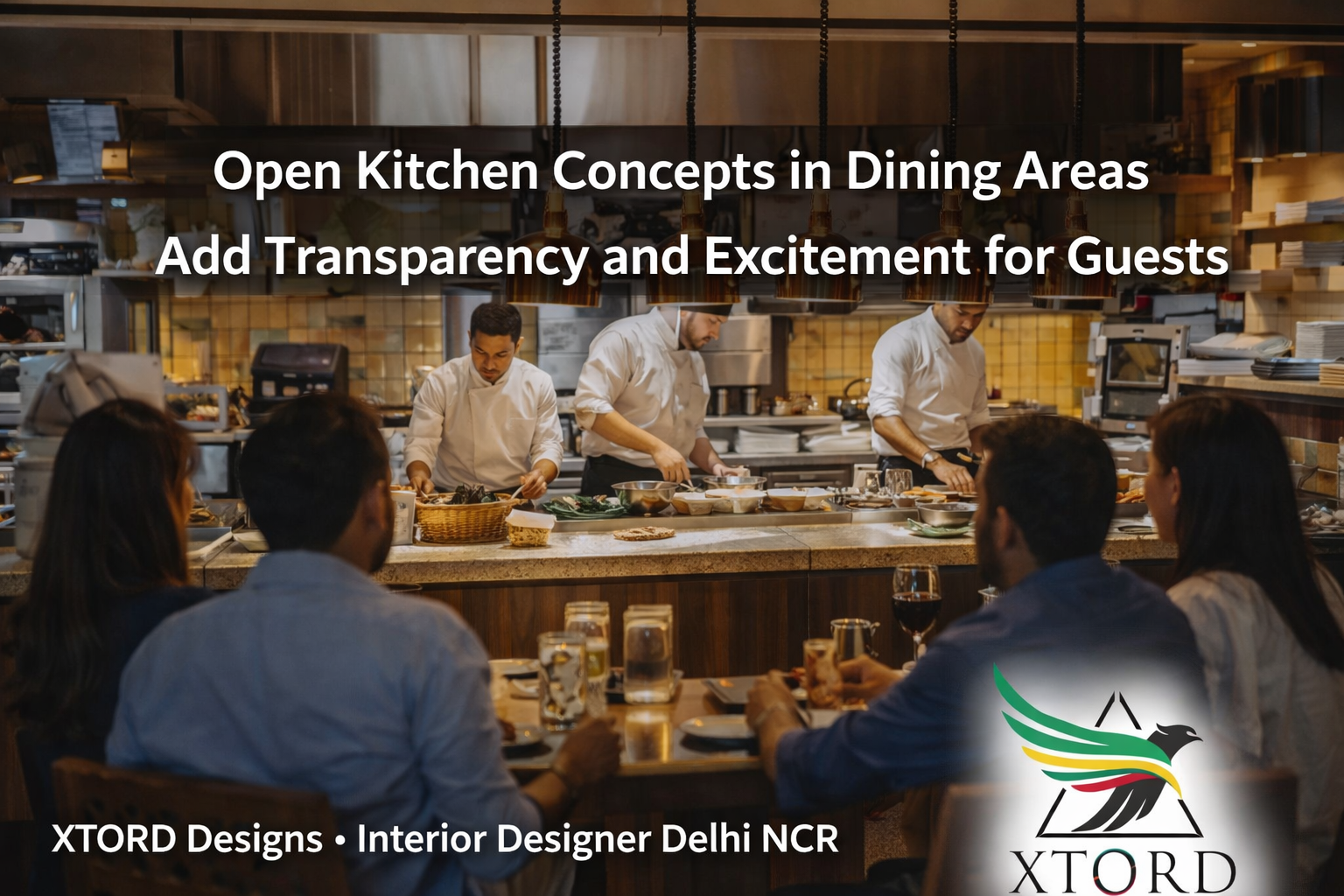 Open Kitchen Concepts In Dining Areas Add Transparency And Excitement ...